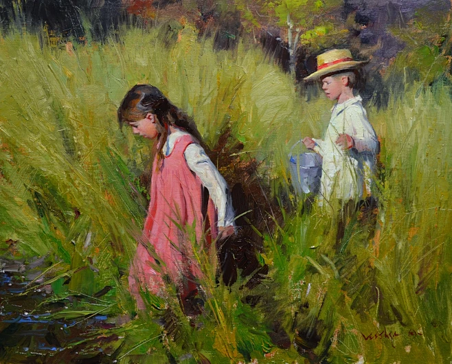 Albin Veselka, 1979 | Plein Air/Figurative painter : Born in 1979 ...