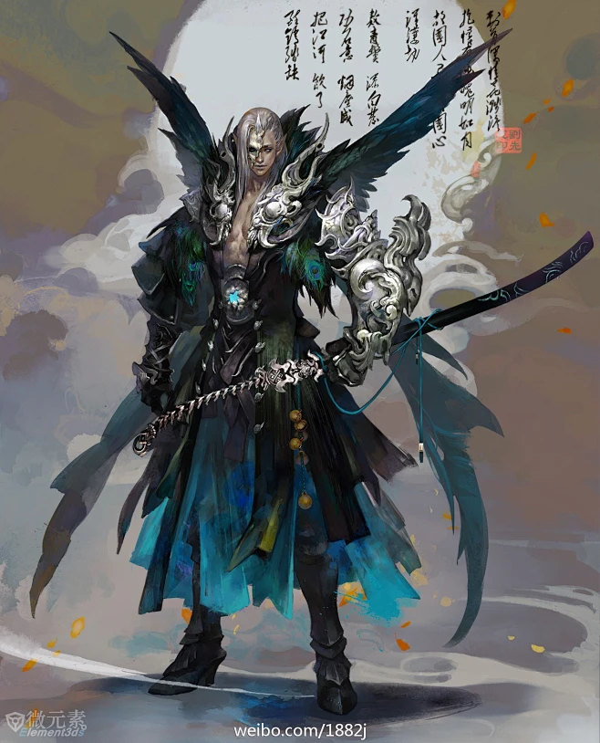 中国风元素（角色-写实）(964P)元素设计的大图-东方神韵-微元素Element3ds - Powered by Discuz!-花瓣网
