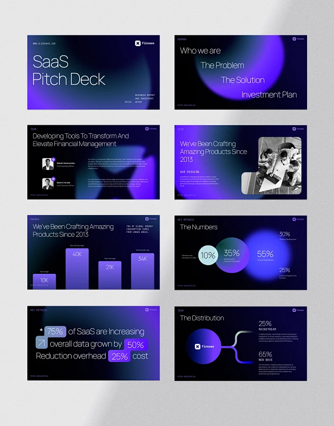pitch deck Pitch Deck Design Pitch Deck Presentation pitchdeck SAAS ...