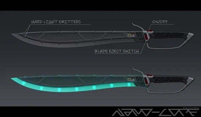 Techblade Cutlass-花瓣网
