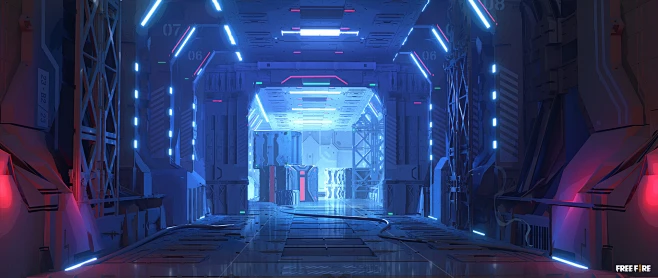 Free Fire - environment concept art, Mateusz Majewski : Hey there! Some ...