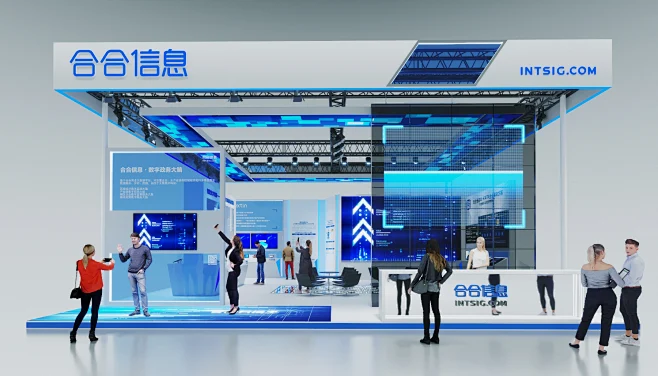 INTSIG WAIC DESIGN CONCEPT-花瓣网
