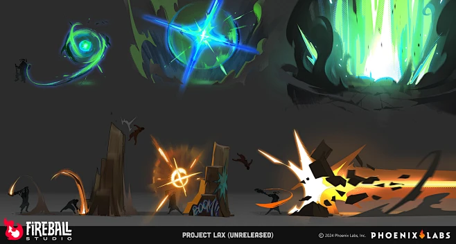 PROJECT LAX (Unreleased) / VFX Concept Art Part 1-花瓣网