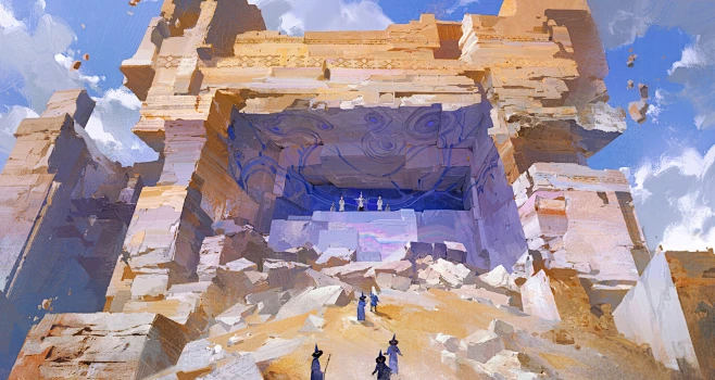 Quarry town's past-花瓣网