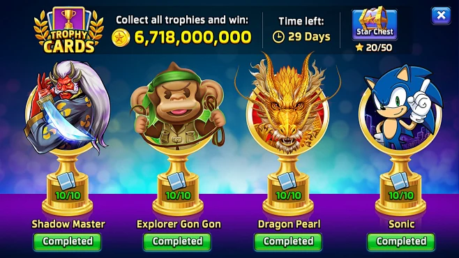 Slots Game UI for SEGA : UI / UX design for mobile Slots Game. Work ...