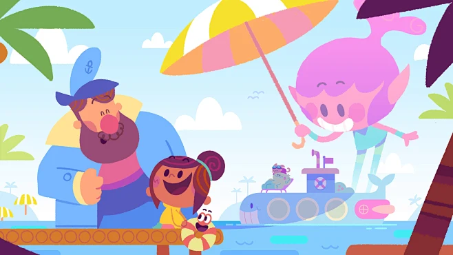 animation Preschool Animated Series Character design cartoon Digital ...