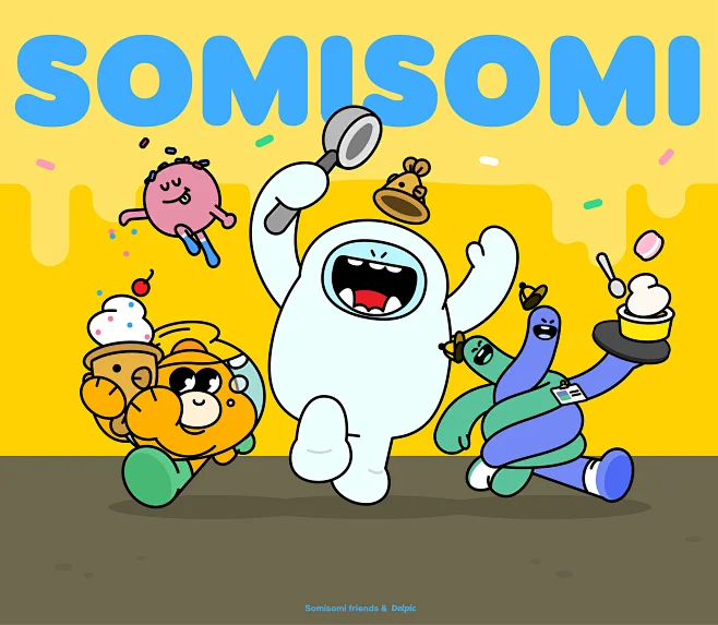 SOMISOMI Chacracter Branding : SomiSomi puts a fun and exciting twist ...