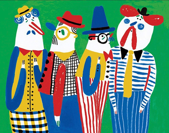 巴西插画家Jana Glatt 的趣味插画。 她的个人主页：janaglatt.tumblr.com