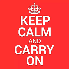 keep海报-花瓣网|陪你做生活的设计师 | 多世纪后的 2000 年，一张题为“ Keep Calm and Carry On ”（保持冷静 ...