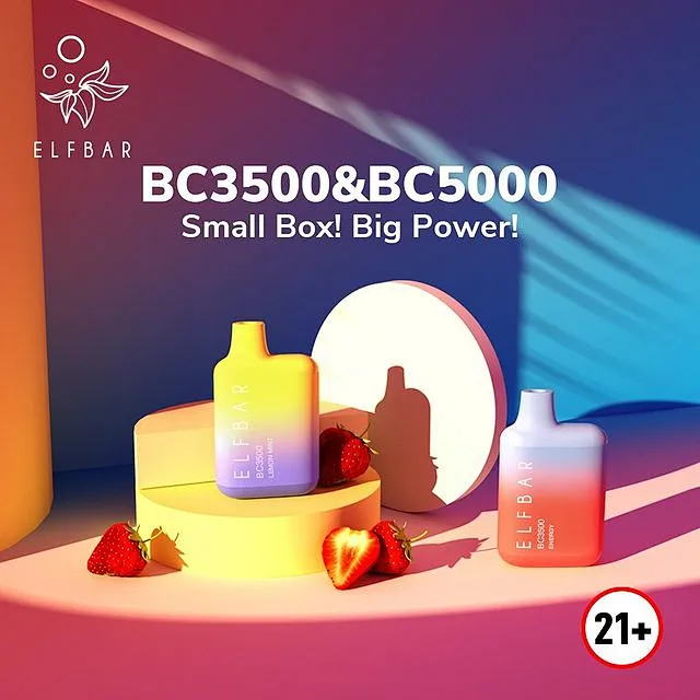 ELFBAR BC3500&5000,3500 And 5000 Puffs! Small box with big power,BC is ...