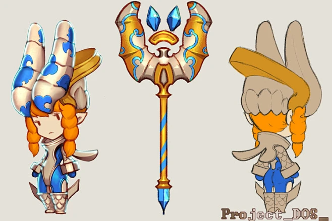 Project DOS - Character Illust & Concept Art, Kyu Sung Kim : Project ...