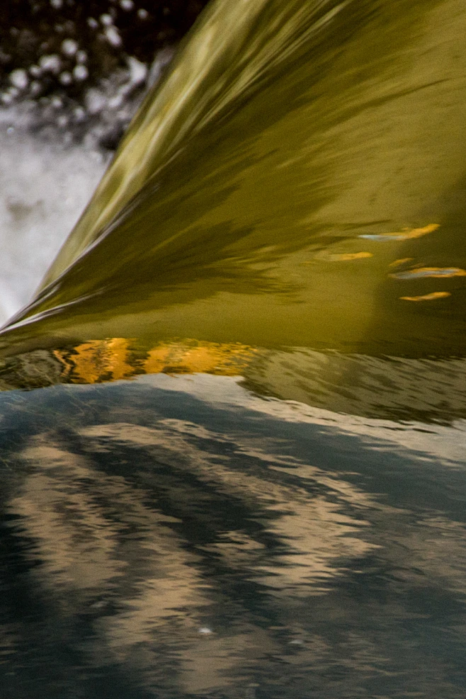 Abstract Expressionism mirror reflection water river dambovita abstract ...