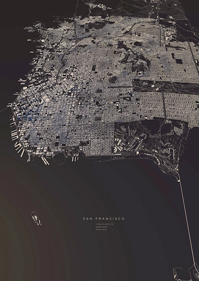 City Layouts : Topography, architecture and traffic routes give every ...
