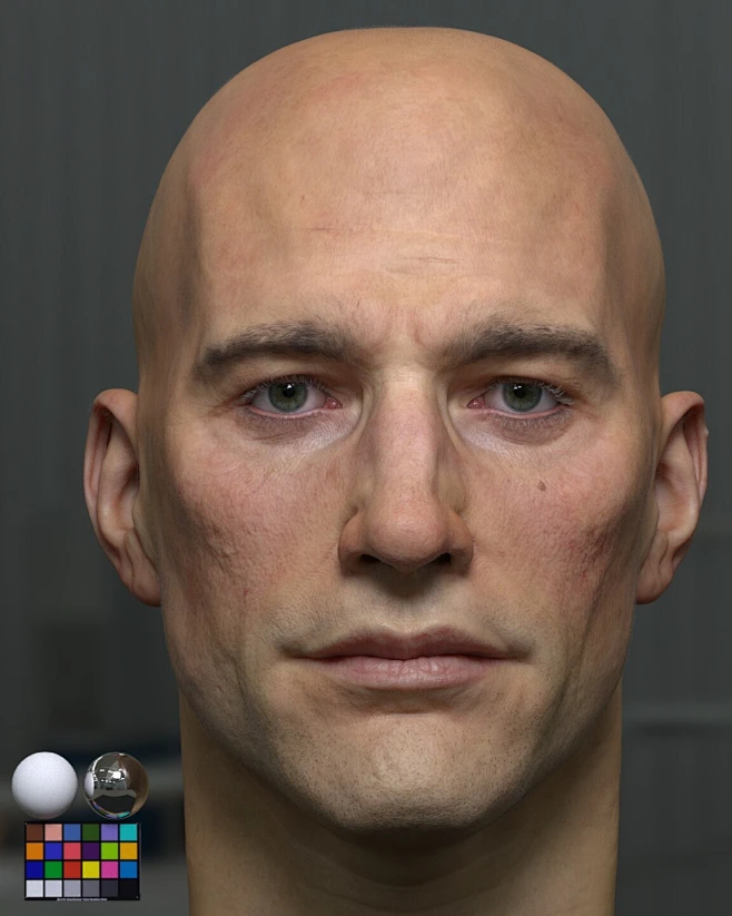 FACE - WIP, Val Erbuke : WIP face. Still got lots to do, adding more ...