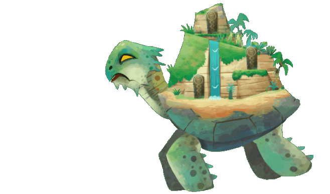 Spine 2d Clip Animation - Turtle,Octopus-花瓣网