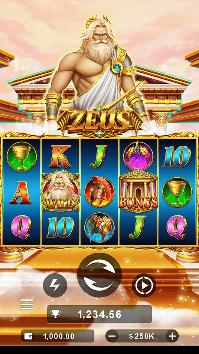 SLOT GAME - ZEUS / 宙斯-花瓣网