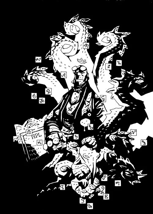 Art Gallery – Illustrations – The Art of Mike Mignola-花瓣网