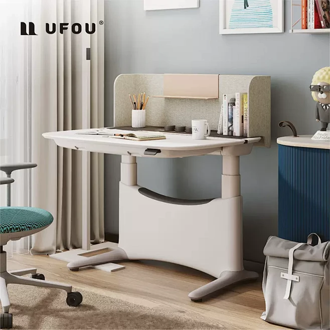 UPON MINI套装电动智能升降儿童学习桌可折叠收纳书桌1.2米简约-tmall.com天猫图片_桌台图片素材-花瓣网