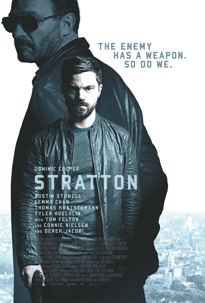 Mega Sized Movie Poster Image for Stratton -花瓣网