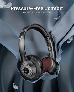 亚马逊-花瓣网|陪你做生活的设计师 | Headset with AI Noise Cancelling Microphone ...