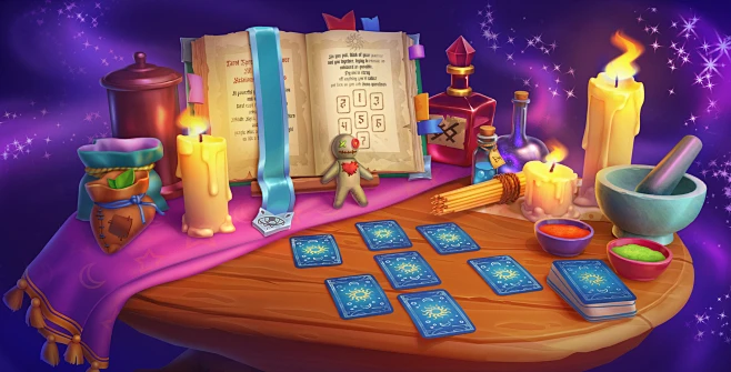 Magic table-花瓣网