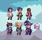 Character Customizations : PixelArt-花瓣网