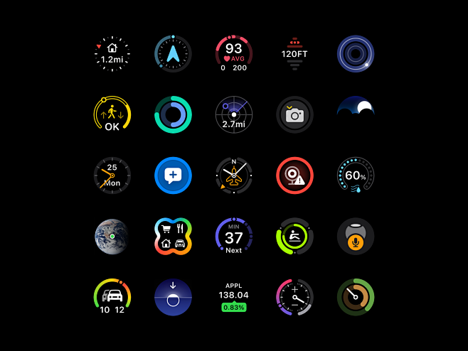 Watch Widgets 2 by 7ahang on Dribbble
