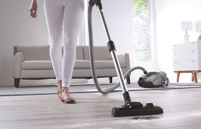 Eureka Optima Silent Clean Bagged Canister Vacuum with HEPA Filtration ...