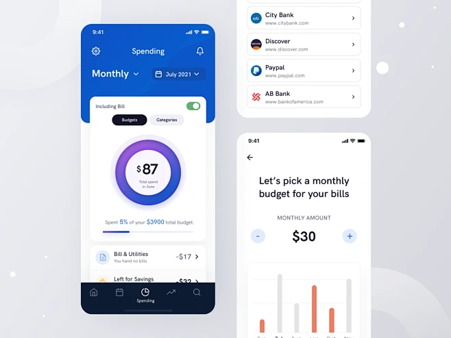 Money Management App I Ofspace budgeting design finance finance ...