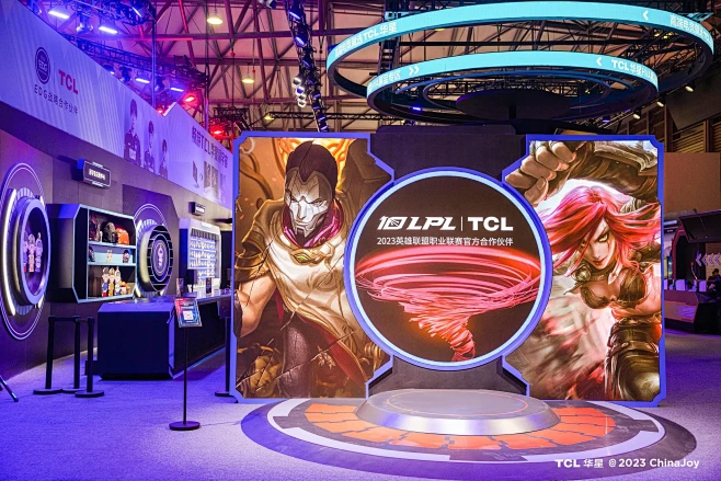 2023 ChinaJoy｜TCL华星展台-花瓣网