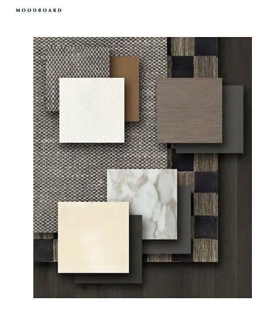 Inspirational materials and finishes moodboards | Discover a range of ...