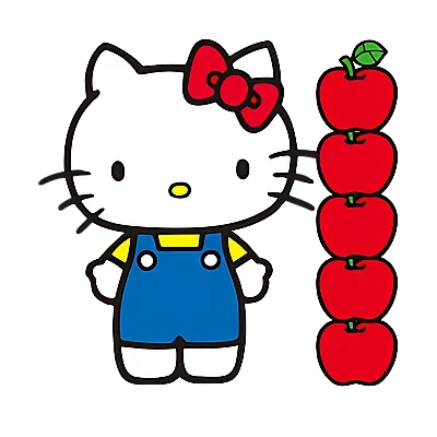 Hello Kitty 身高-花瓣网