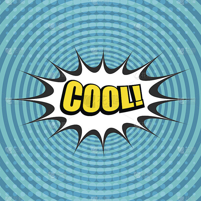 Comic Cool彩色模板