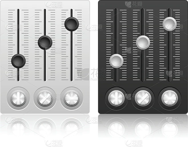 混合控制台图标素材-花瓣网