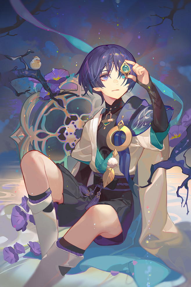 103383345_p0 #GenshinImpact Wanderer - kyomon的插画-花瓣网