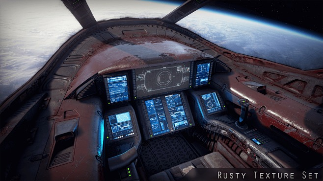 Scifi Cockpit Pack in Props - UE Marketplace