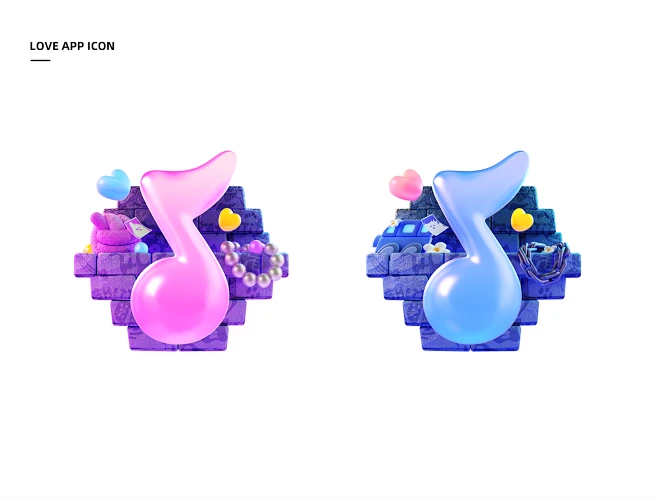 3D c4d 3dart cinema 4d cartoon artworks Character design CGI Lovers-花瓣网