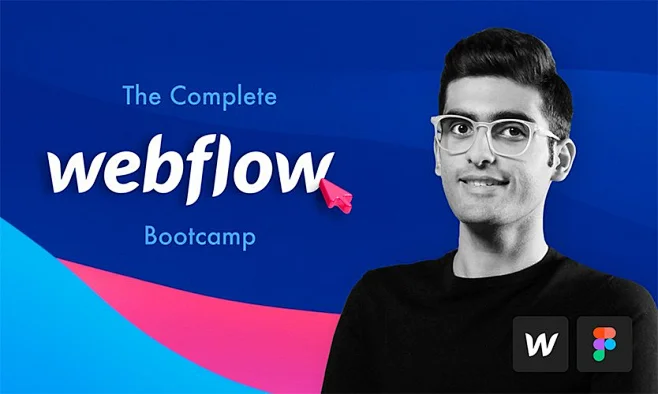 Complete Webflow Bootcamp: From Figma Design to Development to Freelancing-花瓣网
