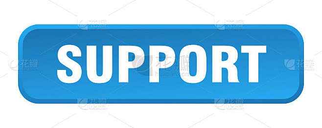 support button. support square 3d push button