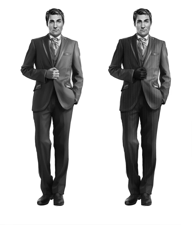 character design for HO : Concept characters for hiden object games ...