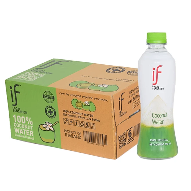 泰国原装进口if椰子水350ml*24瓶0脂肪椰青水果汁饮料-淘宝网-花瓣网