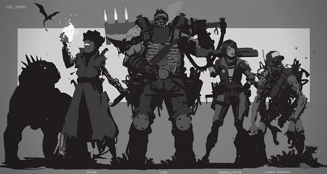 Evolve: Characters-花瓣网