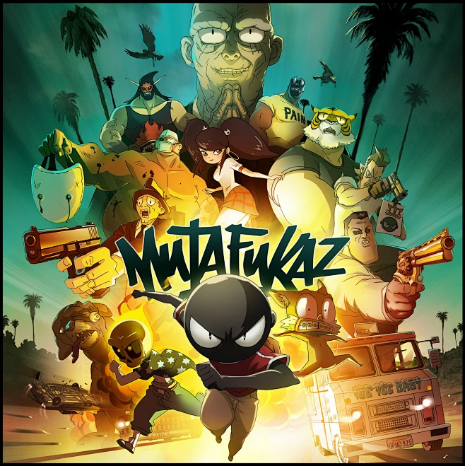 MUTAFUKAZ MOVIE-花瓣网