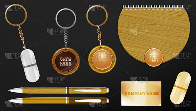 Wooden Promo Set 04 A