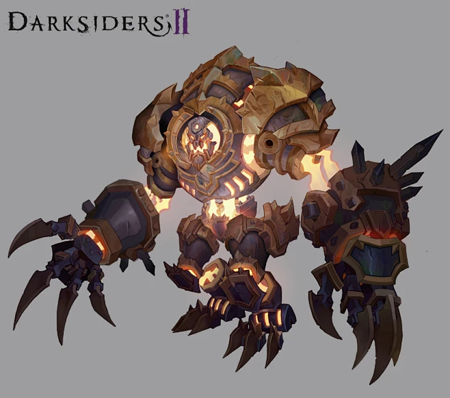 Darksiders 2 DLC weapons by Rayph - Rayph Beisner - CGHUB-花瓣网