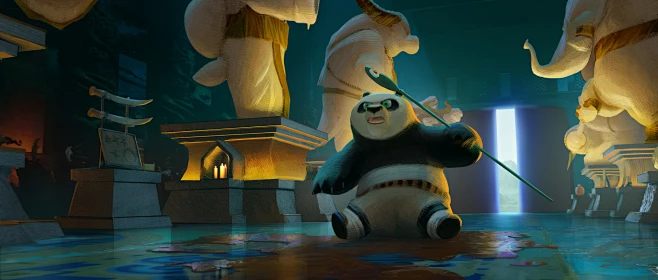 Kung Fu Panda 4 - Color Keys | Visual Development-花瓣网