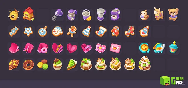 icons Games Icons artwork artist-花瓣网