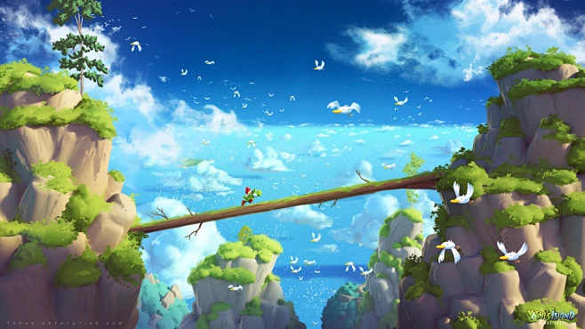 Yoshi's Island remastered-花瓣网