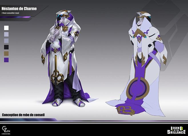 【每周大放送】妙，好一个色彩“怪”！ 迷幻霓虹配色的赛博朋克！国人 G - Zen 古今秋-日韩画风-微元素 - Element3ds.com!