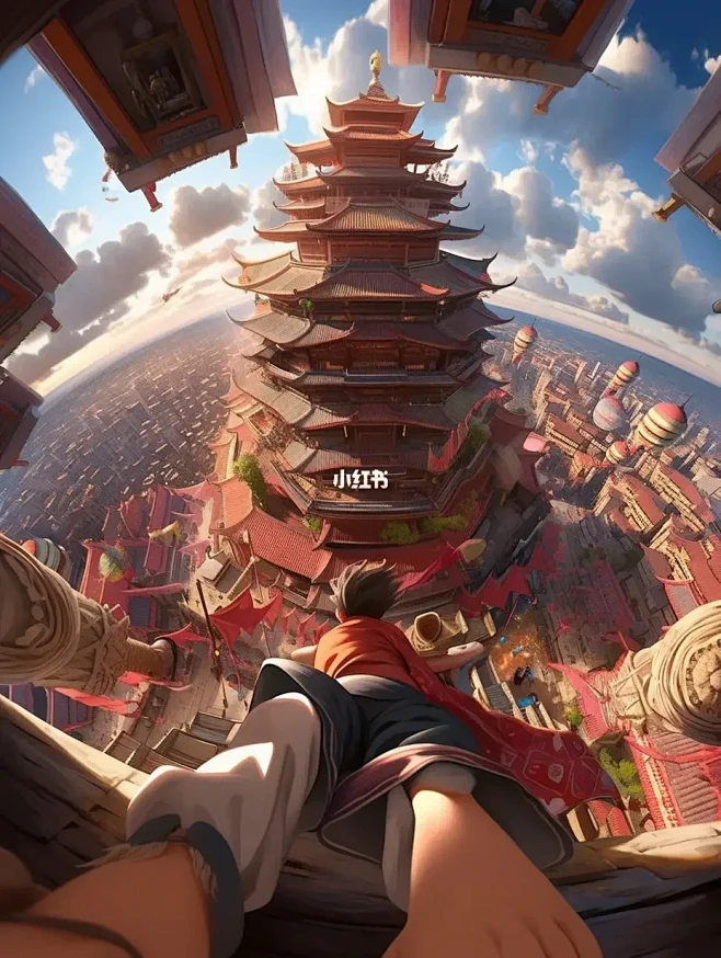 Midiourney大透视生成，附详细咒语